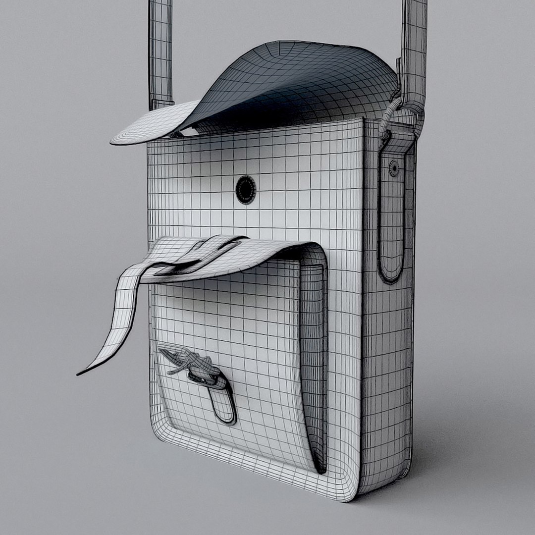 3D Cross Body Bag - TurboSquid 2101607