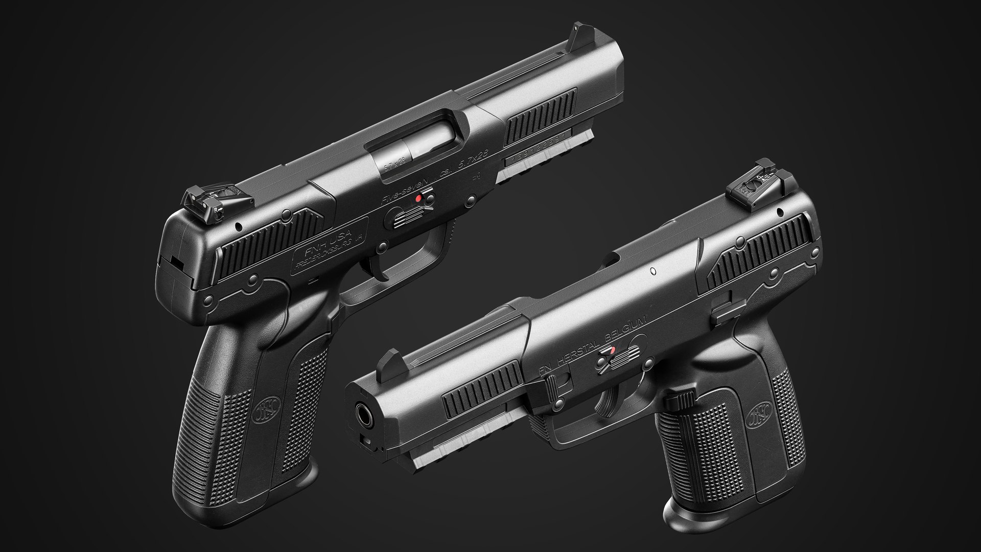 FN Five-SeveN MKII Model - TurboSquid 2060891
