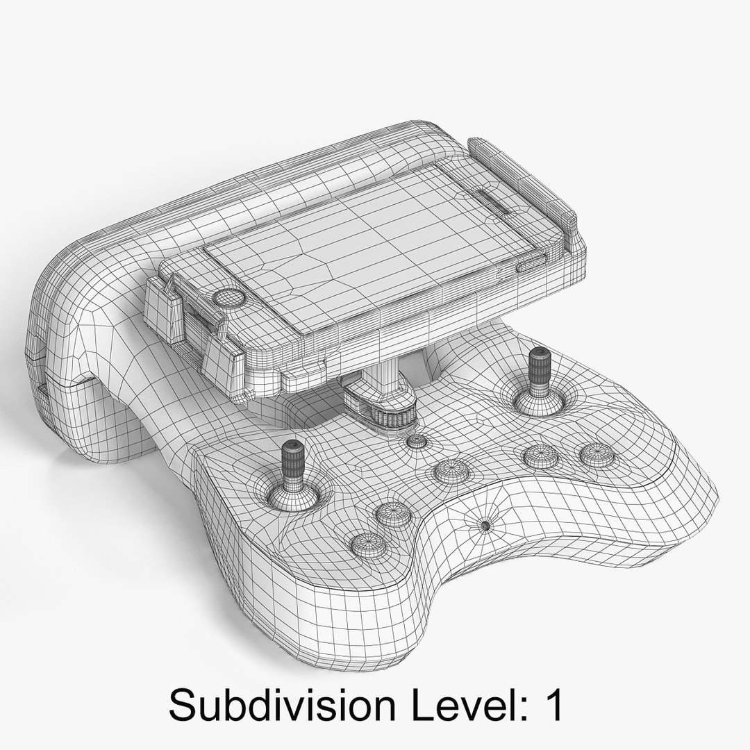 3d drone controller model