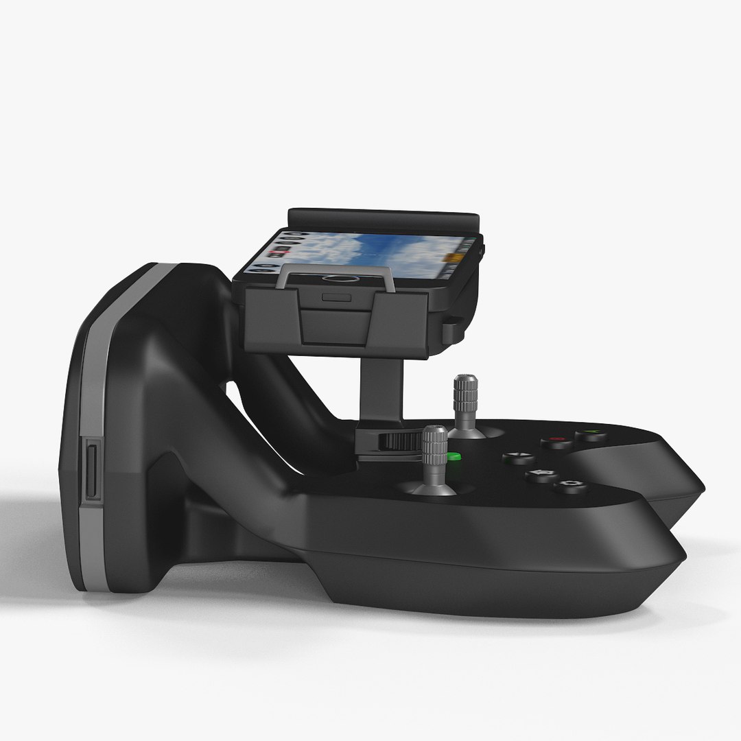 3d drone controller model