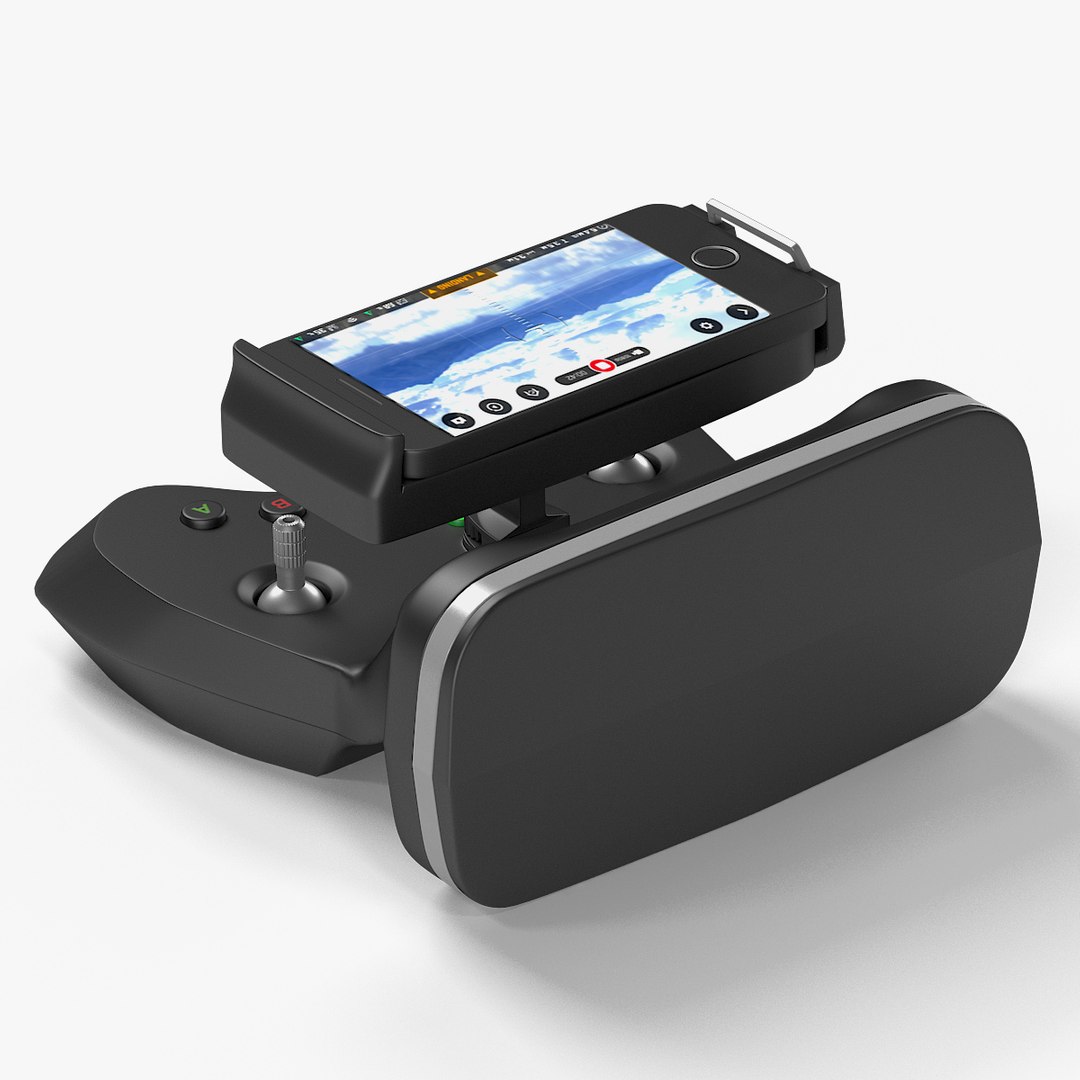 3d drone controller model