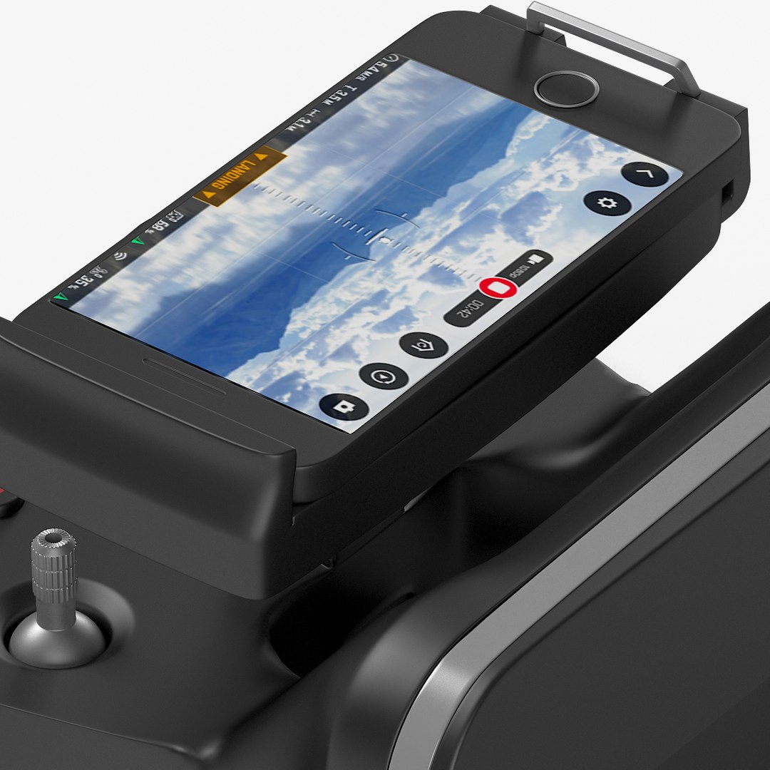 3d drone controller model