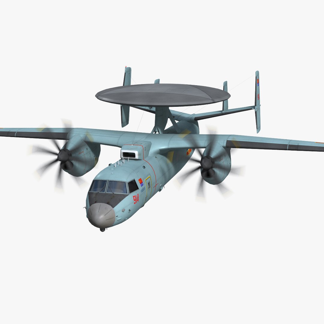 3D Kj-600 Awacs - TurboSquid 1636705
