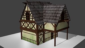 Download Free 3D Medieval House Blender Models - TurboSquid