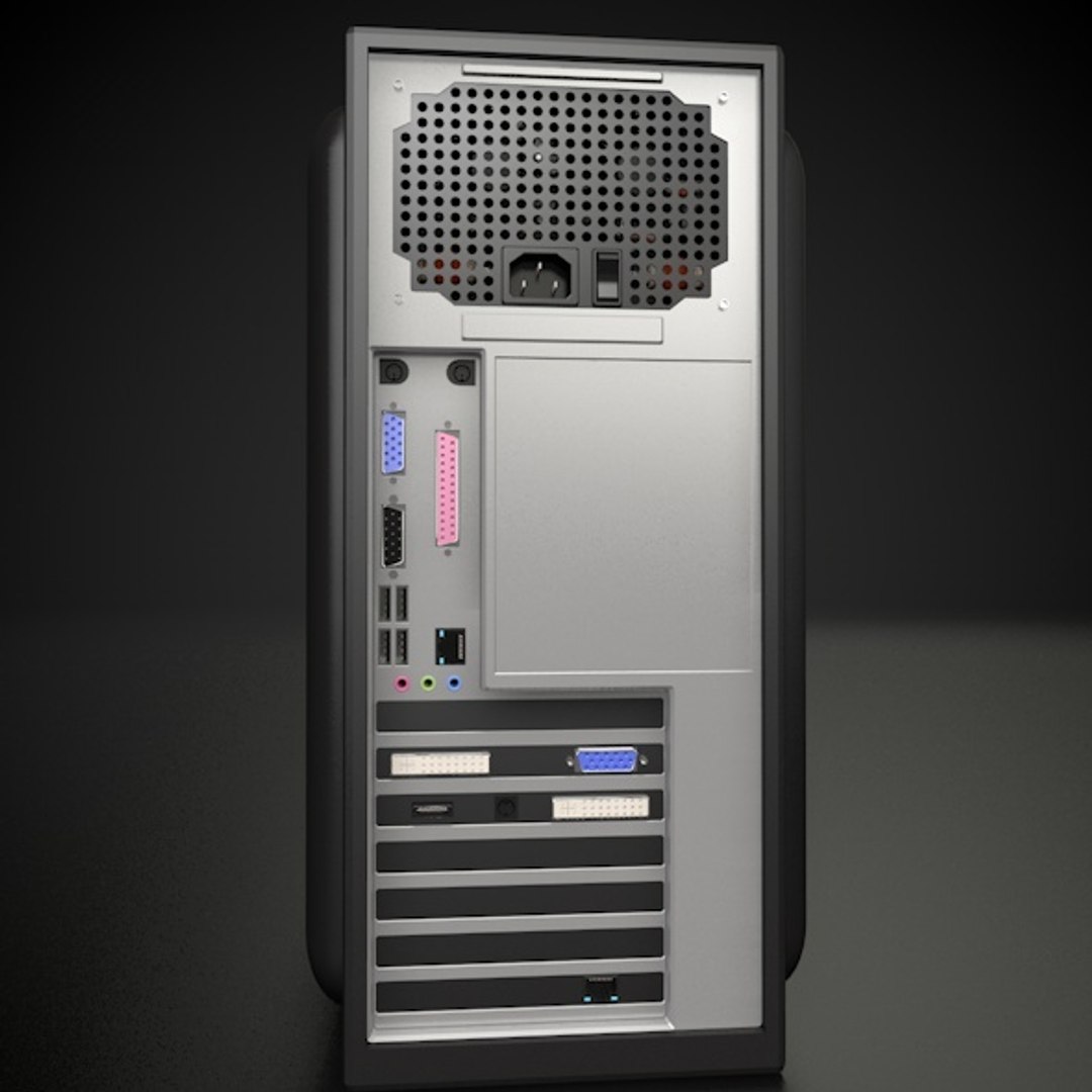 Pc Case 2 Panel 3D Model - TurboSquid 1228652