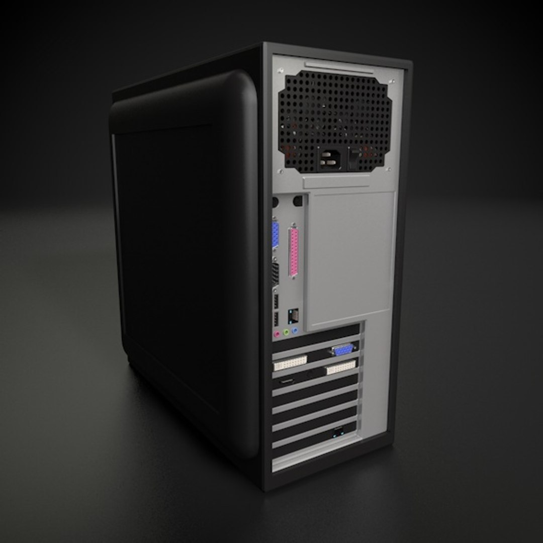 Pc Case 2 Panel 3D Model - TurboSquid 1228652