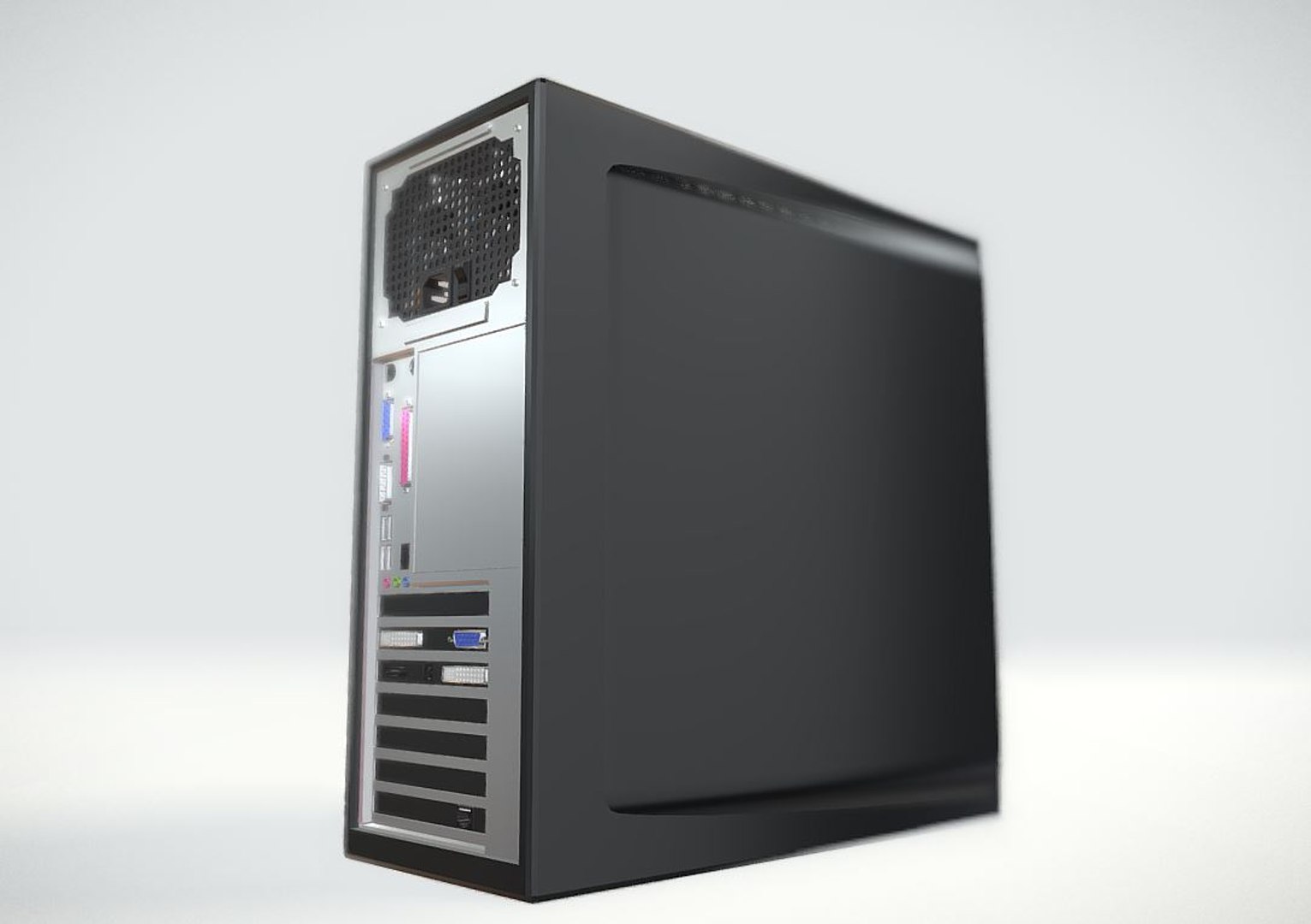 Pc Case 2 Panel 3D Model - TurboSquid 1228652