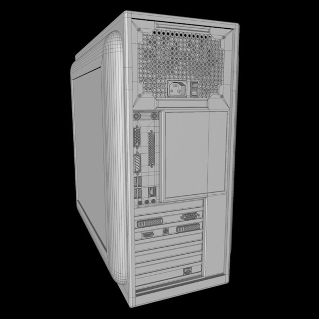 Pc Case 2 Panel 3D Model - TurboSquid 1228652