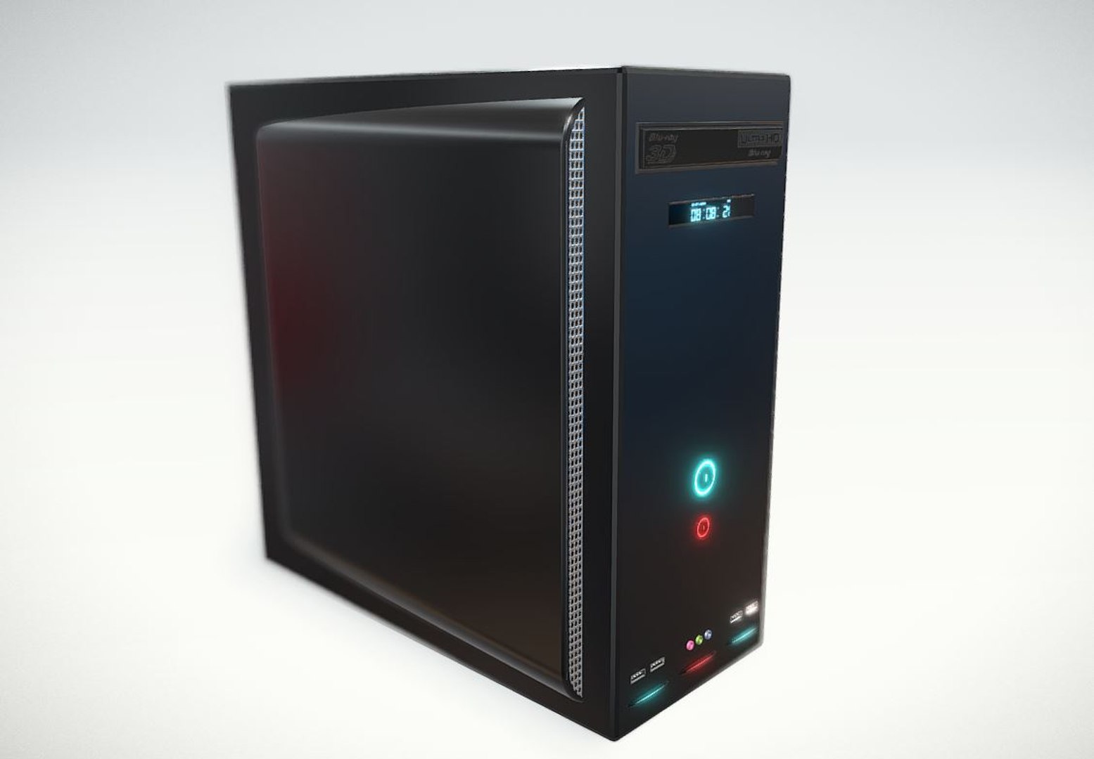 Pc Case 2 Panel 3D Model - TurboSquid 1228652