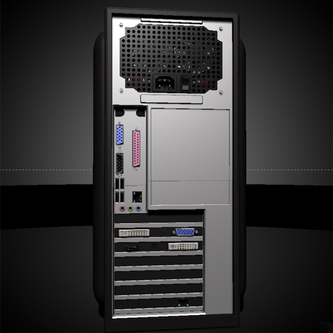 Pc Case 2 Panel 3D Model - TurboSquid 1228652
