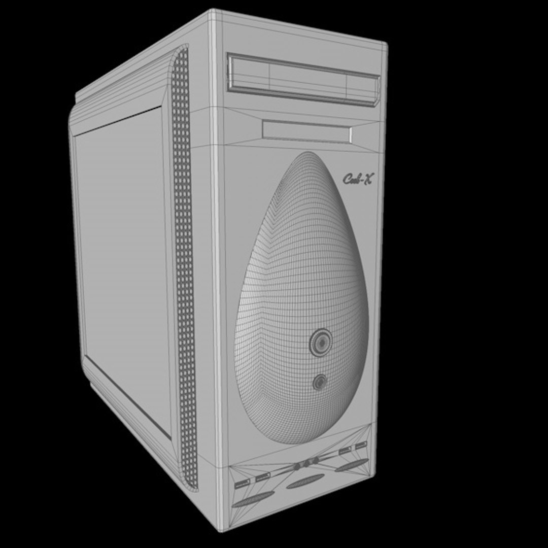Pc Case 2 Panel 3D Model - TurboSquid 1228652