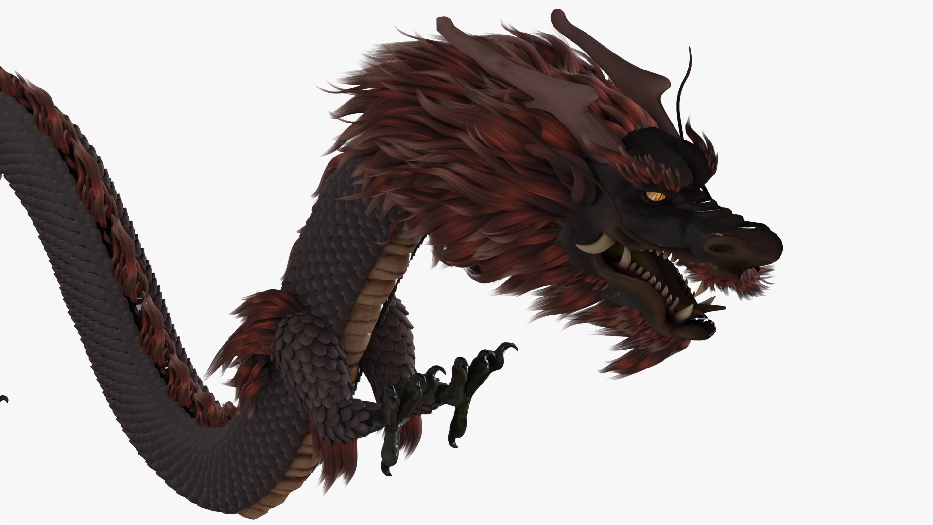 Dragon 3D Model - TurboSquid 2236611