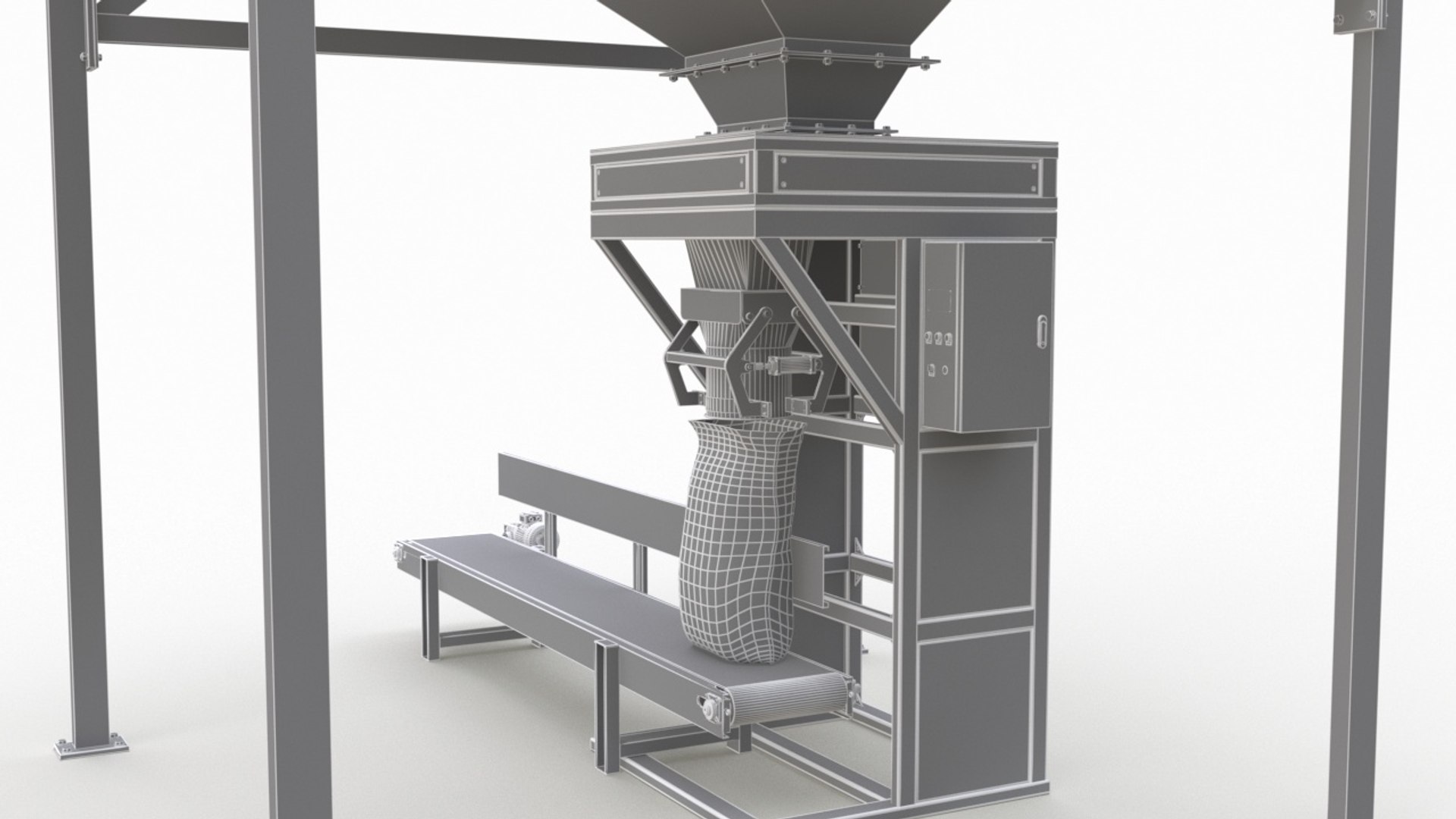 Packaging Machine 3D Model - TurboSquid 2265666