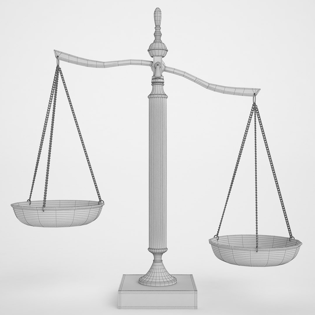 3d Law Scale Model