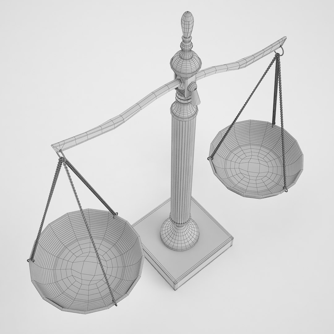 3d Law Scale Model