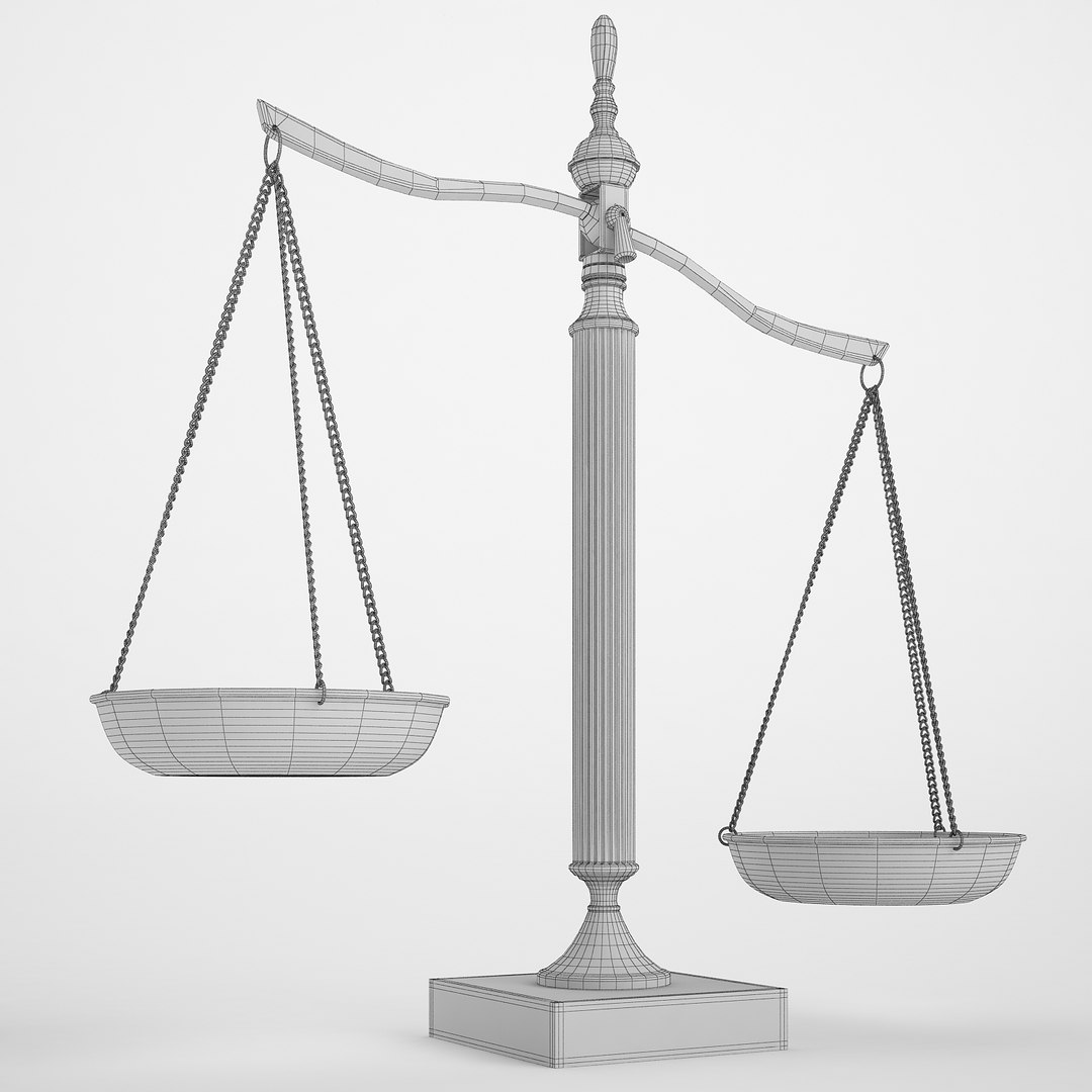 3d Law Scale Model