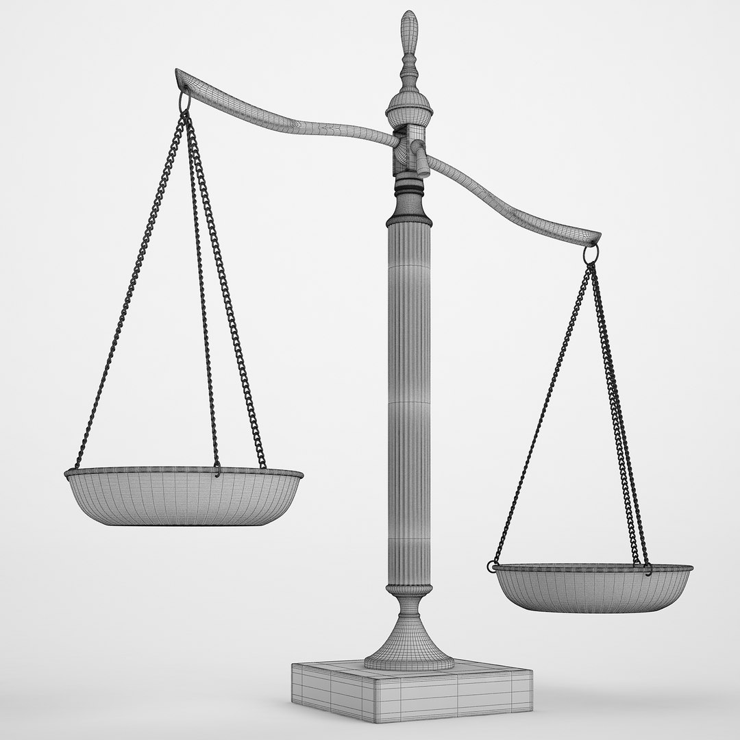 3d Law Scale Model