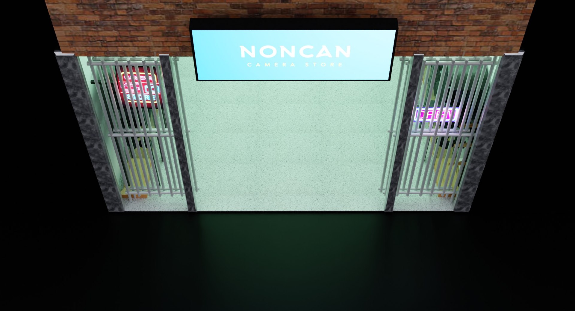 3D Low Poly Camera Storefront - TurboSquid 2093474