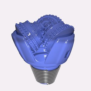 Pdc Drilling Bit 3d Model