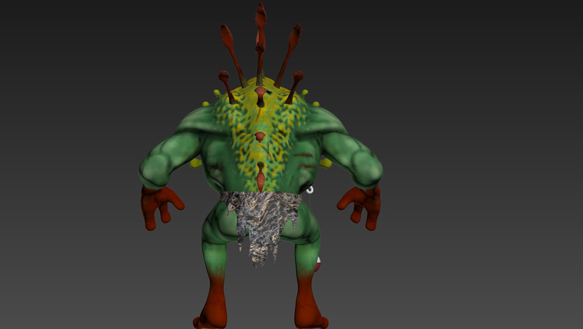 3D monster murloc model - TurboSquid 1282656