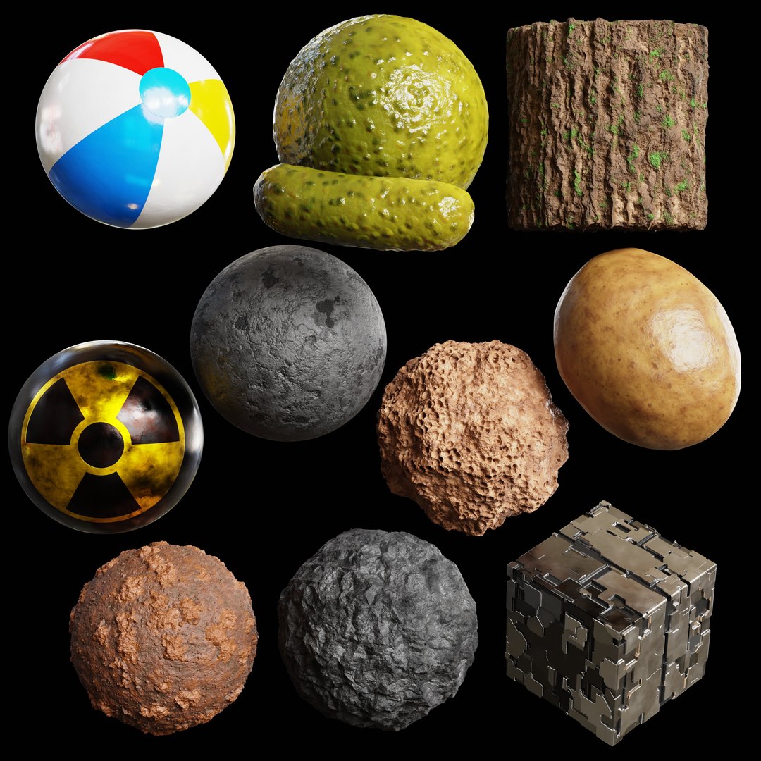 Blender Procedural Material Pack 9 3D - TurboSquid 1945057