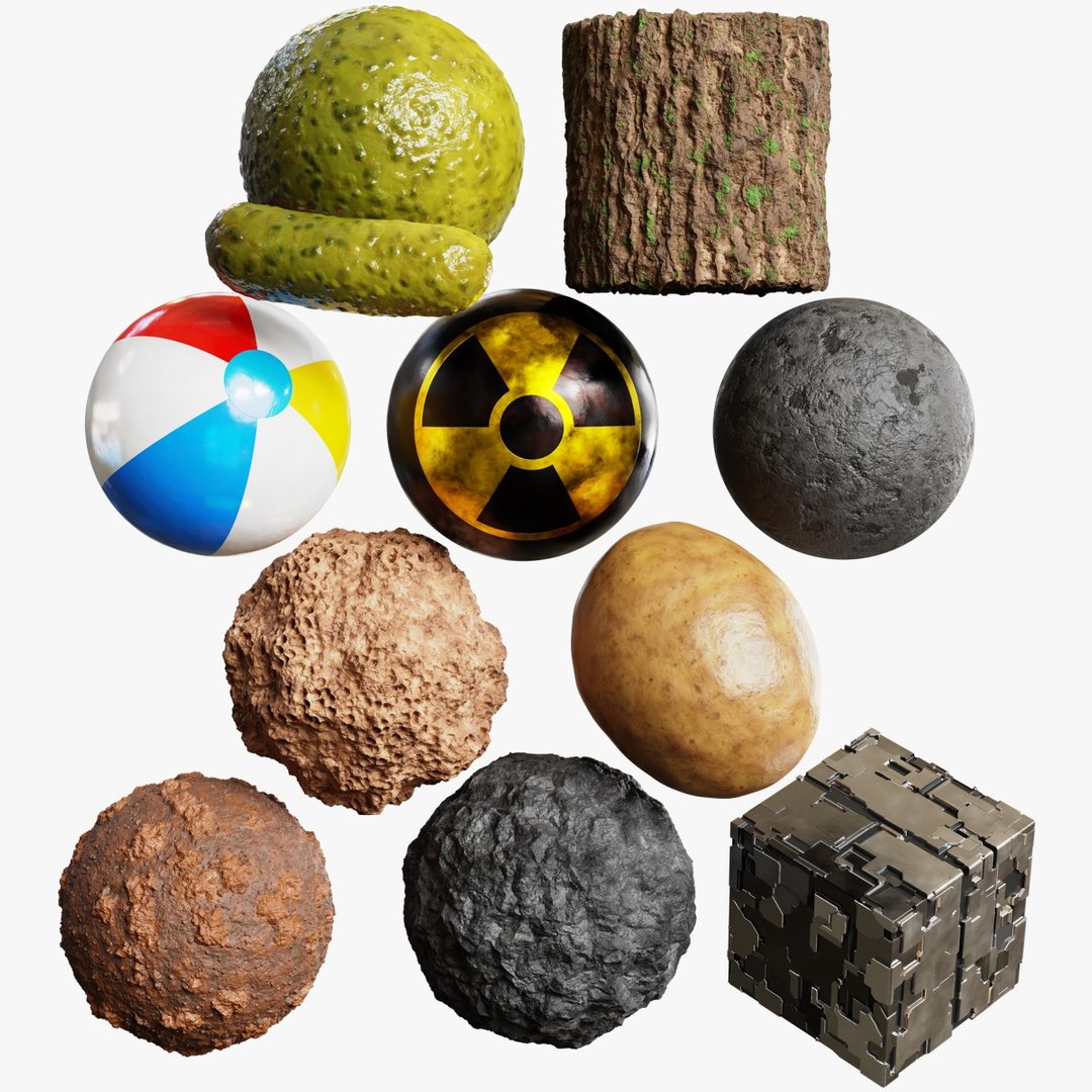 Blender Procedural Material Pack 9 3D - TurboSquid 1945057