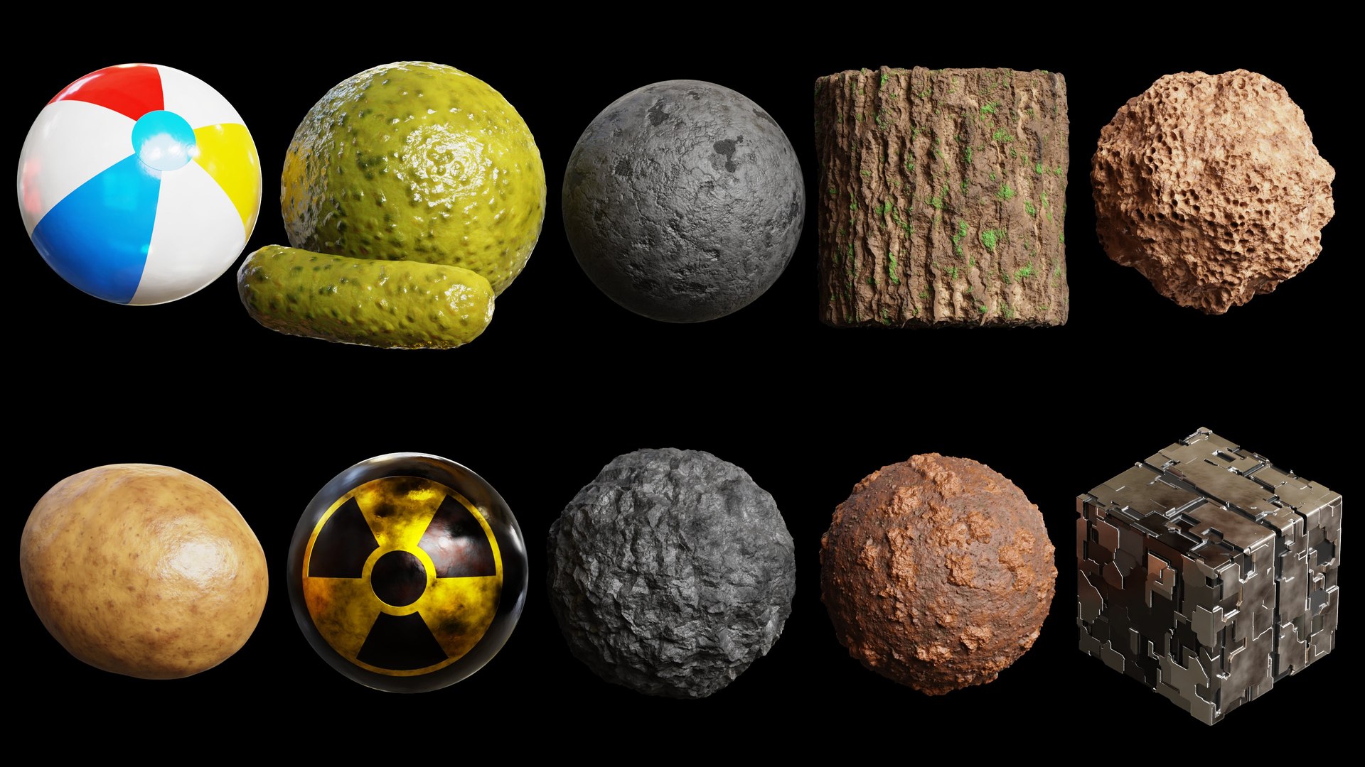 Blender Procedural Material Pack 9 3D - TurboSquid 1945057