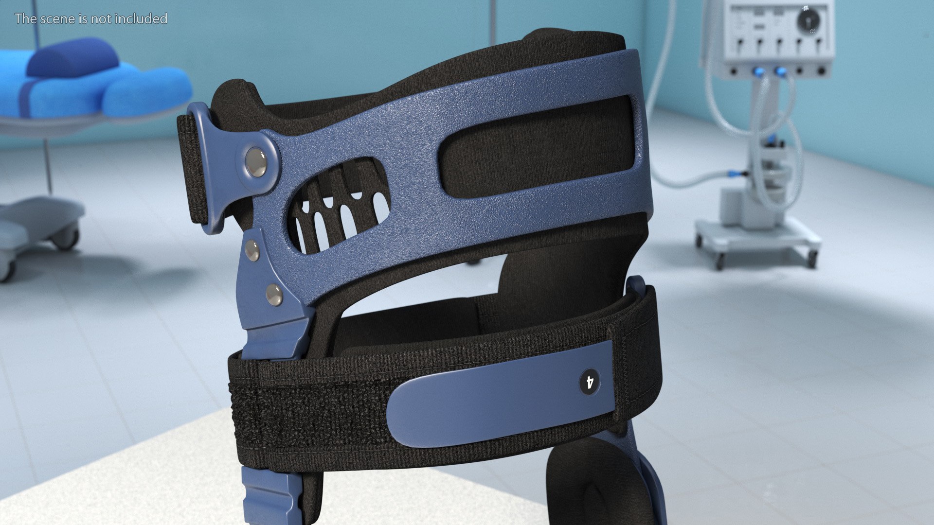 3D Orthopedic Knee Brace Support - TurboSquid 2323215