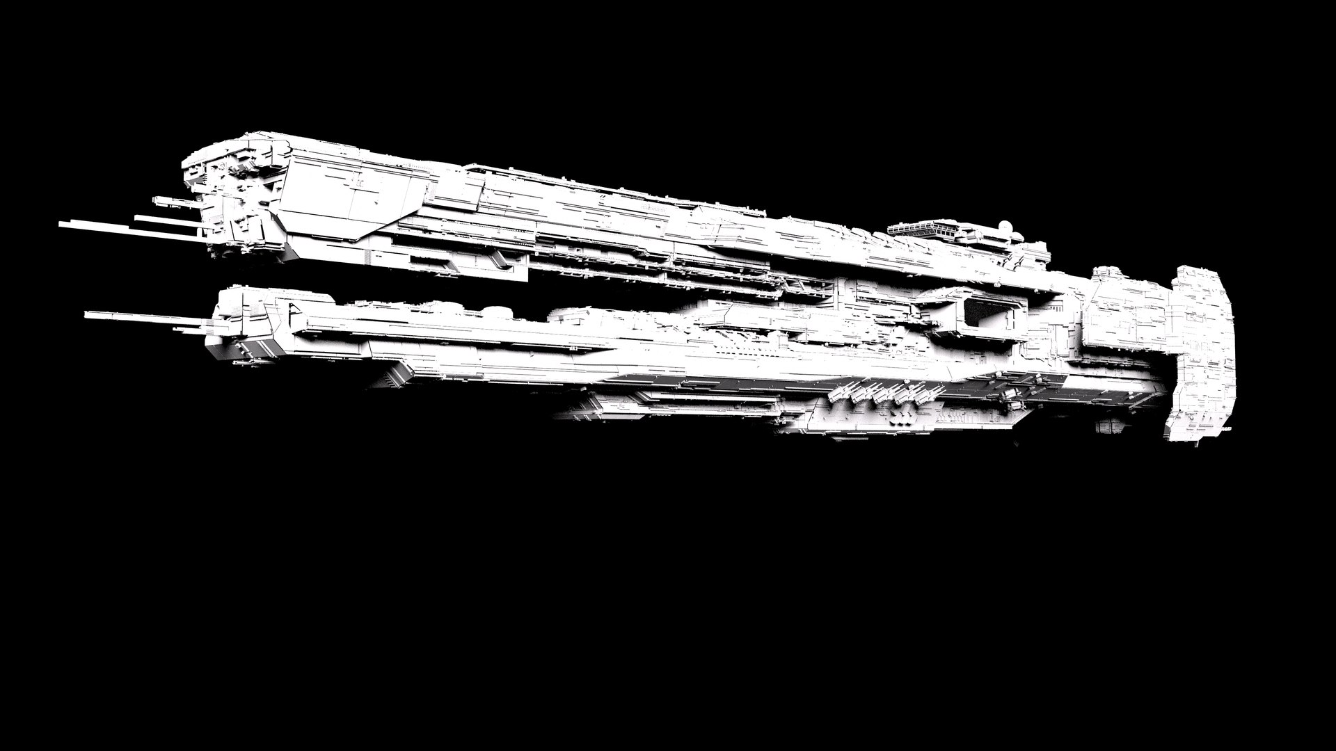 Strident Class Heavy Frigate 3D Model - TurboSquid 2353056