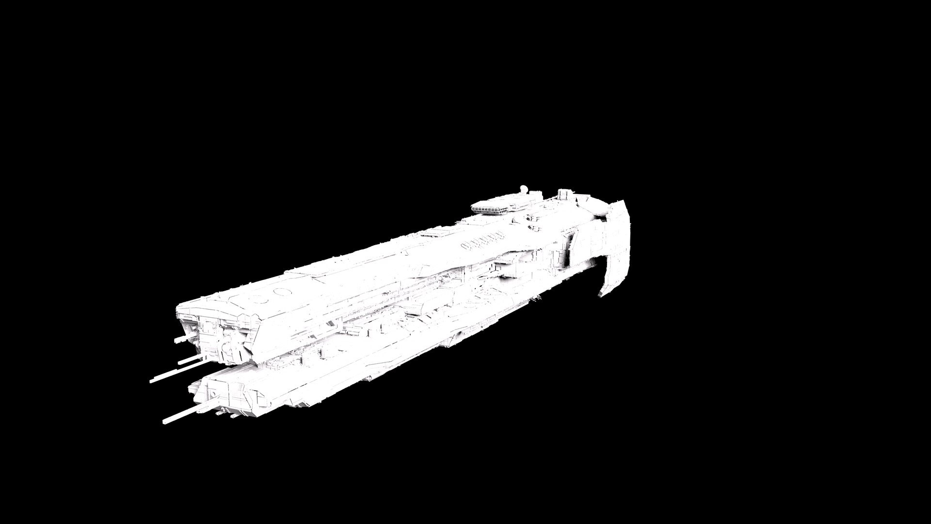 Strident Class Heavy Frigate 3D Model - TurboSquid 2353056