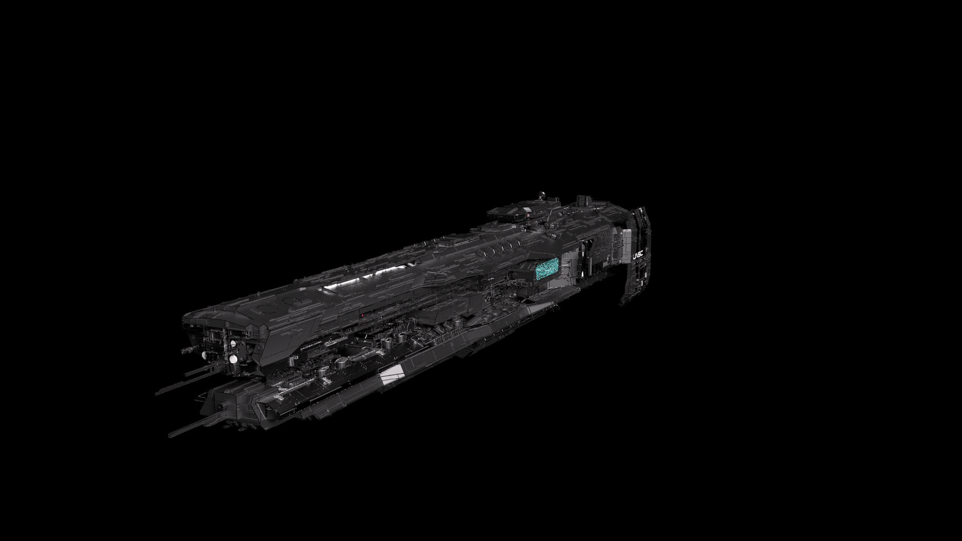 Strident Class Heavy Frigate 3D Model - TurboSquid 2353056