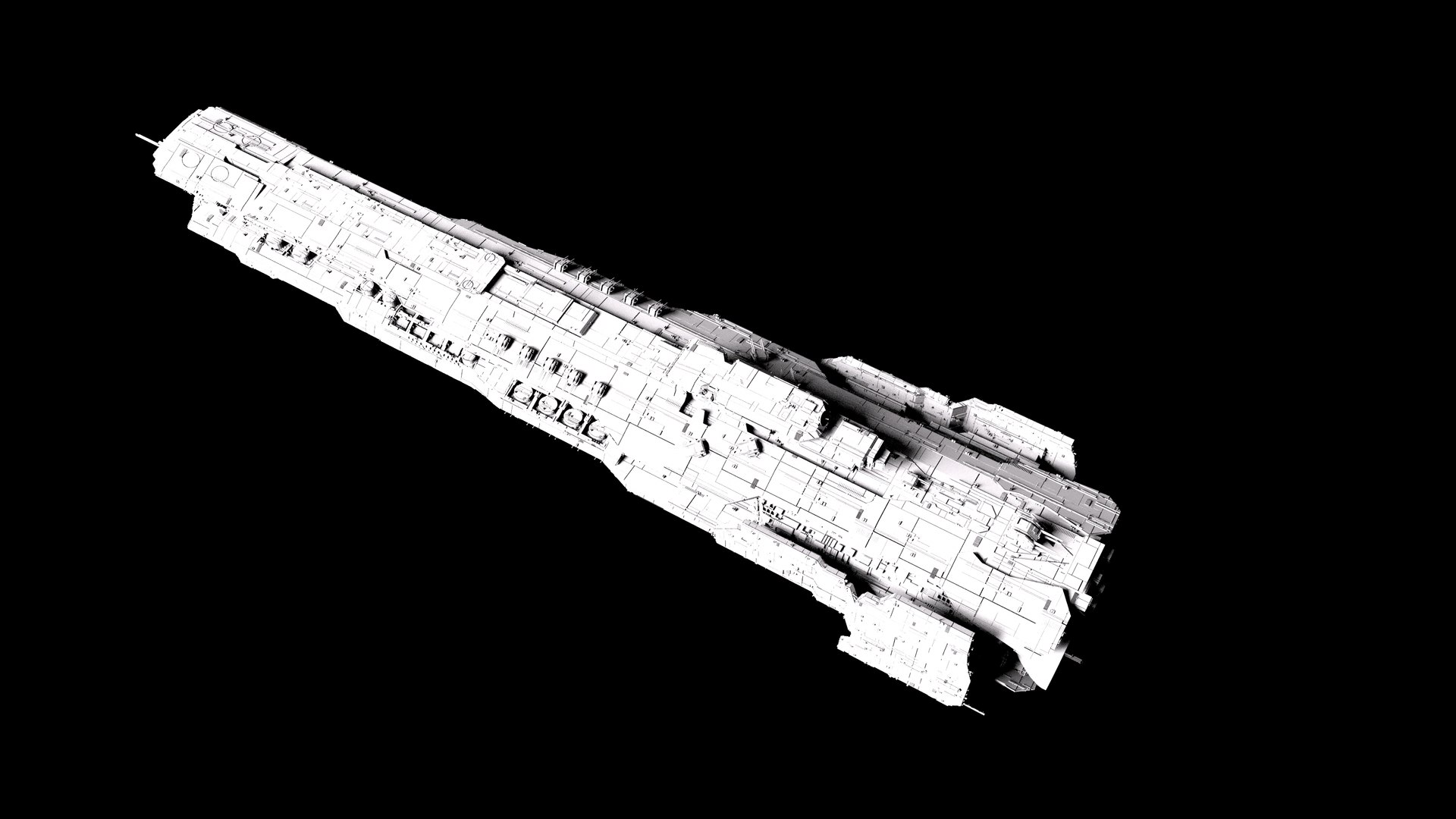 Strident Class Heavy Frigate 3D Model - TurboSquid 2353056