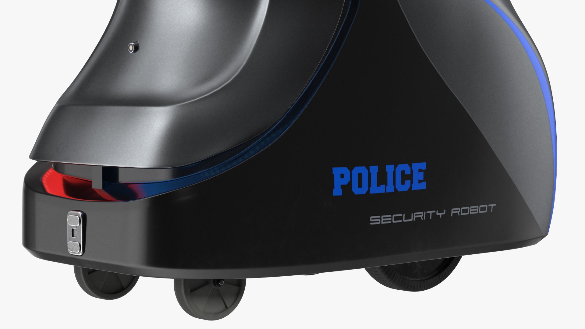 3D K5 Autonomous Security Robot Grey model - TurboSquid 2168227