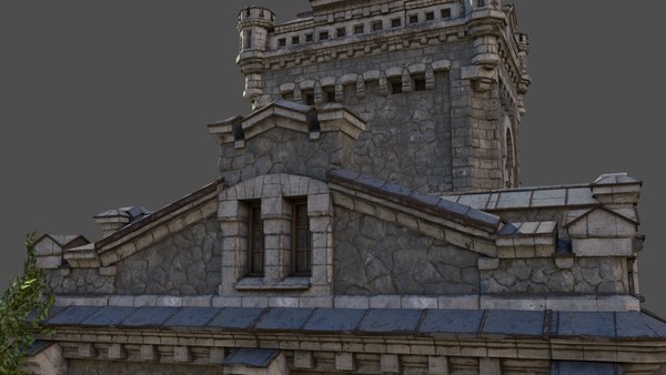 3D medieval warehouse model - TurboSquid 1625462