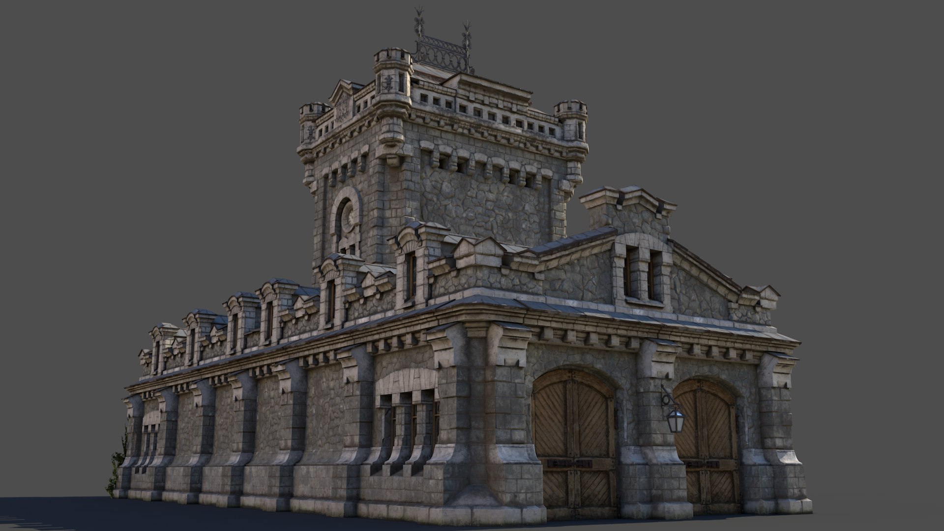3D Medieval Warehouse Model - TurboSquid 1625462
