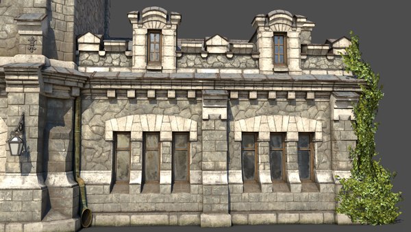 3D medieval warehouse model - TurboSquid 1625462