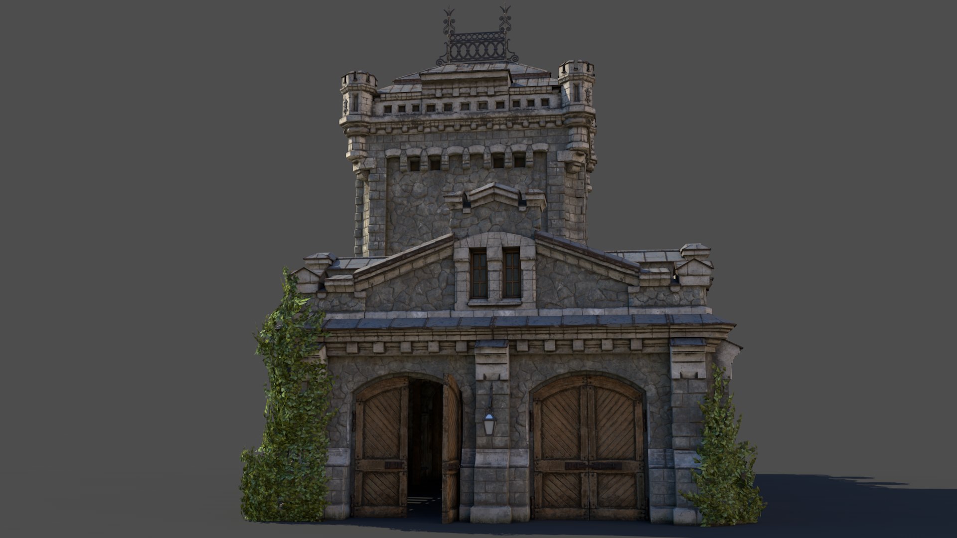 3D Medieval Warehouse Model - TurboSquid 1625462