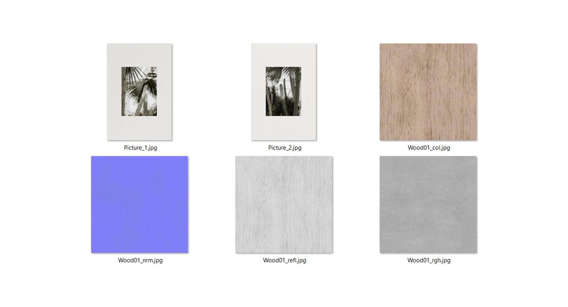 Picture Frames Set-283 3D Model - TurboSquid 1808525