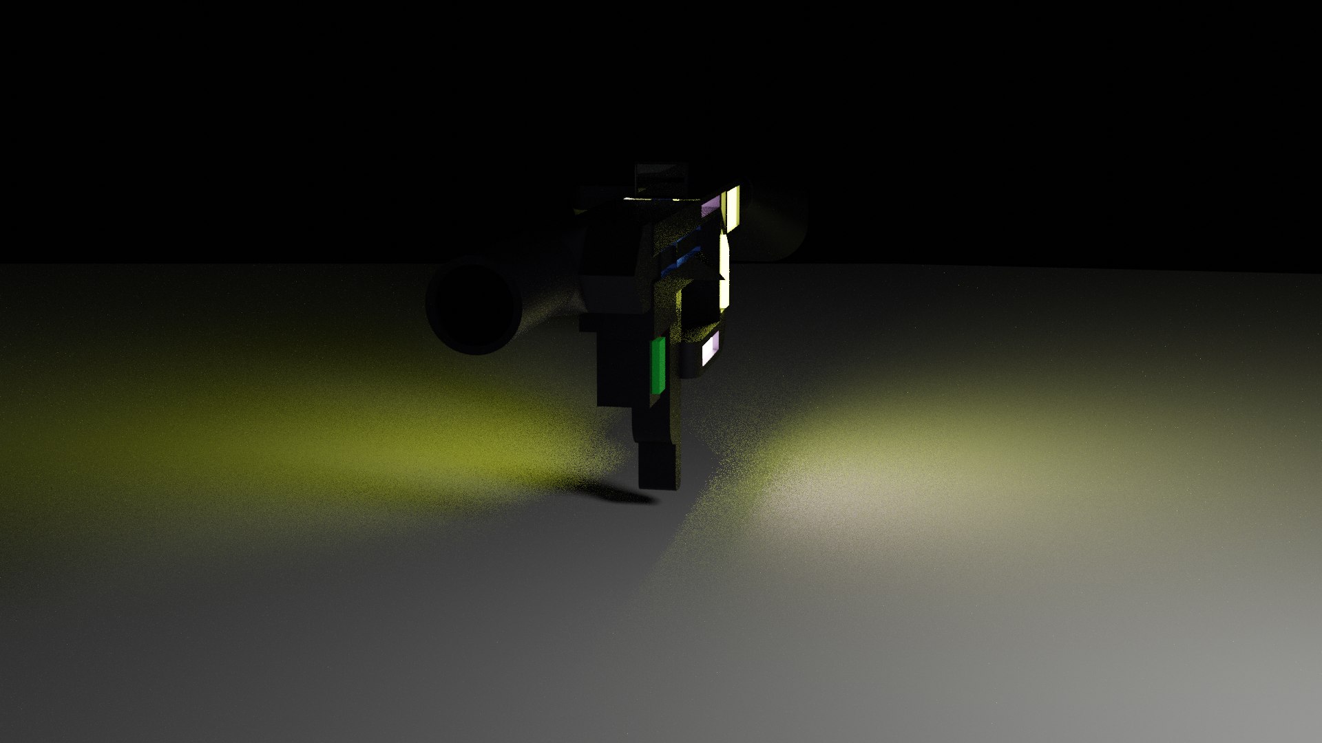 3D Futuristic Semi-auto Tracker Rifle 2032 - TurboSquid 1948592