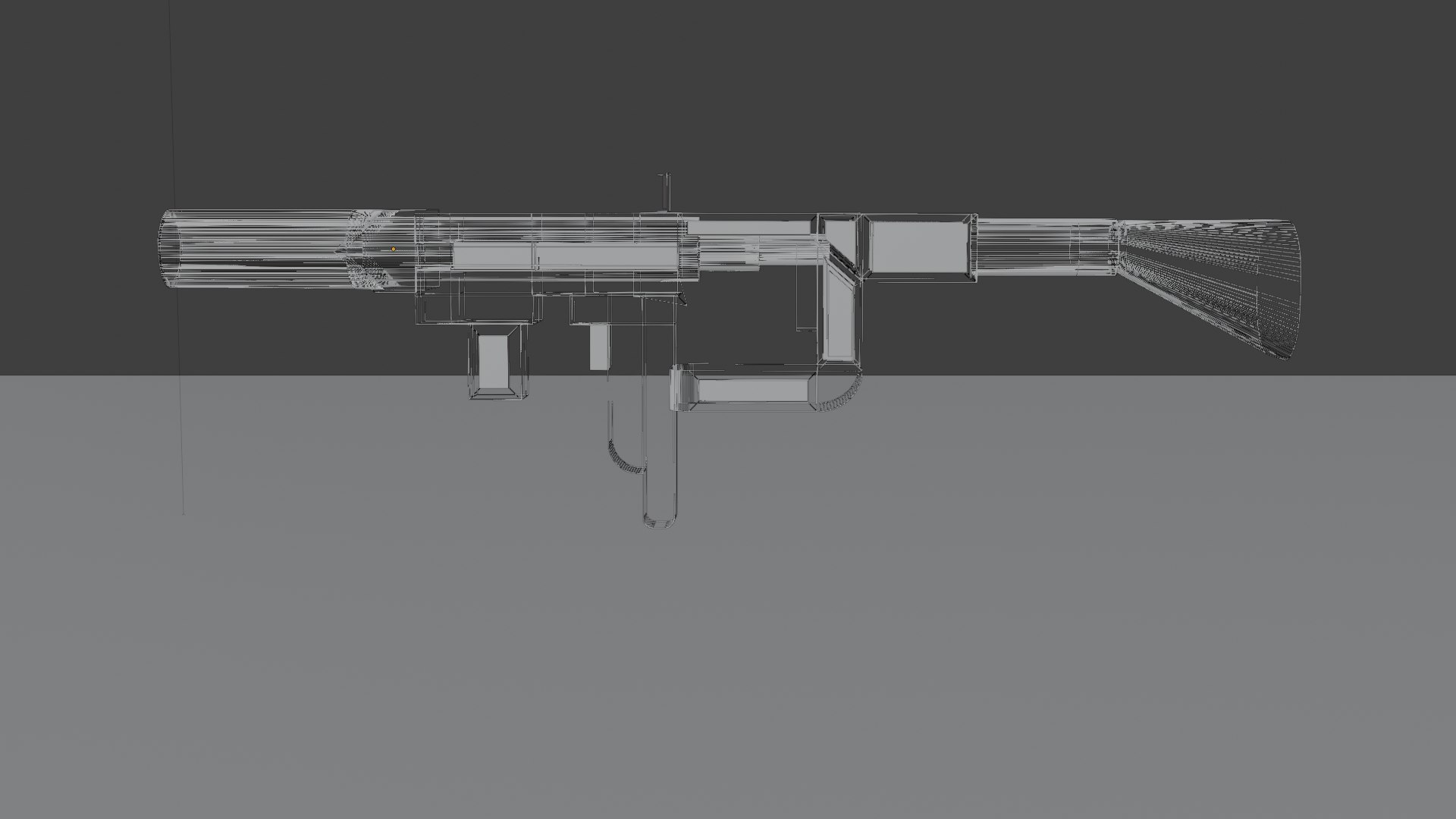 3D Futuristic Semi-auto Tracker Rifle 2032 - TurboSquid 1948592