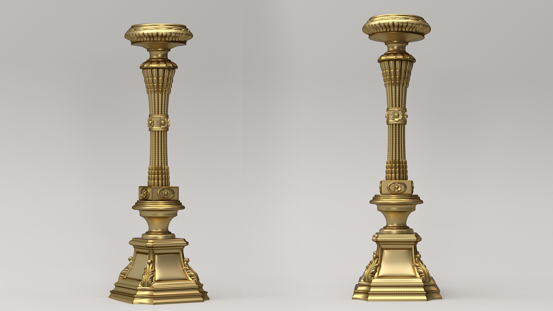 3D Carved Column Model - TurboSquid 1726230