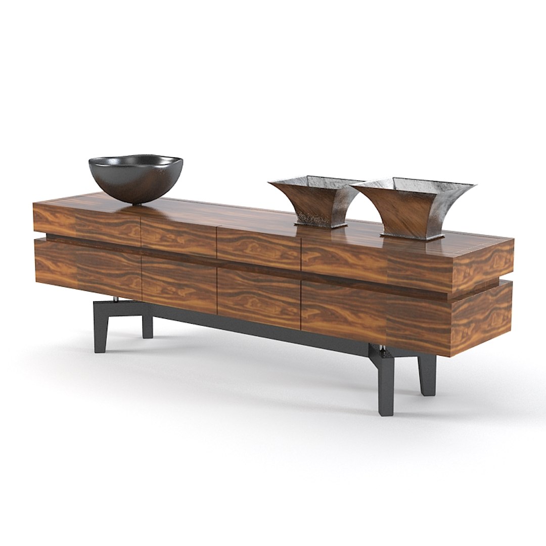 3d giorgetti time sideboard model