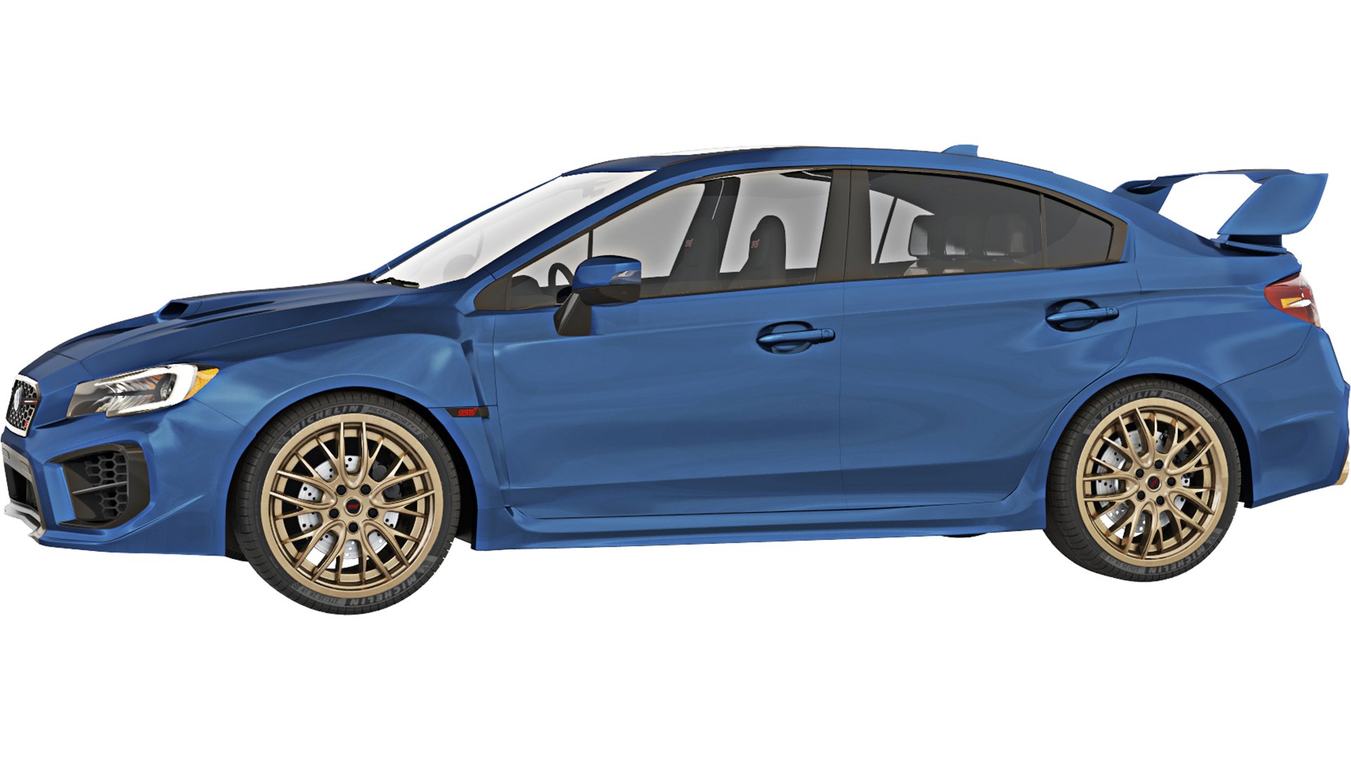 3D Model Subaru WRX STI 2019 - TurboSquid 1895382