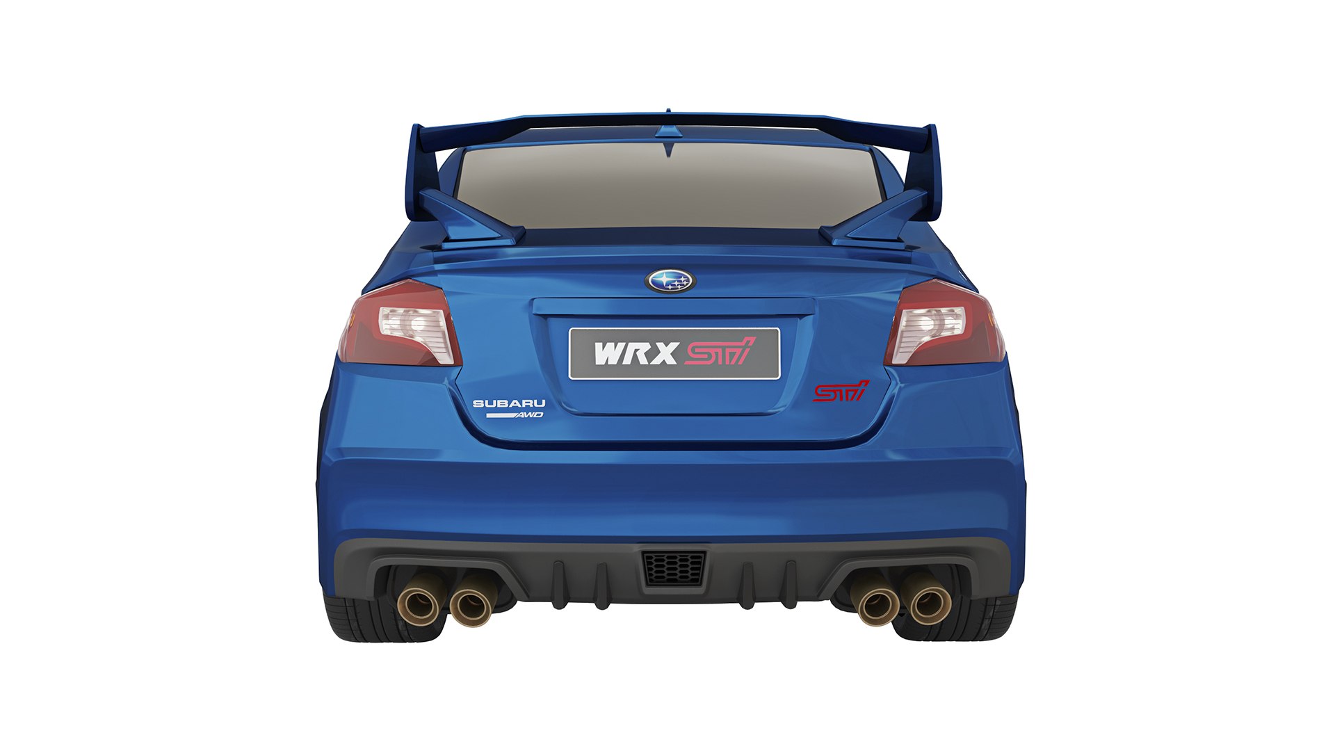 3D Model Subaru WRX STI 2019 - TurboSquid 1895382