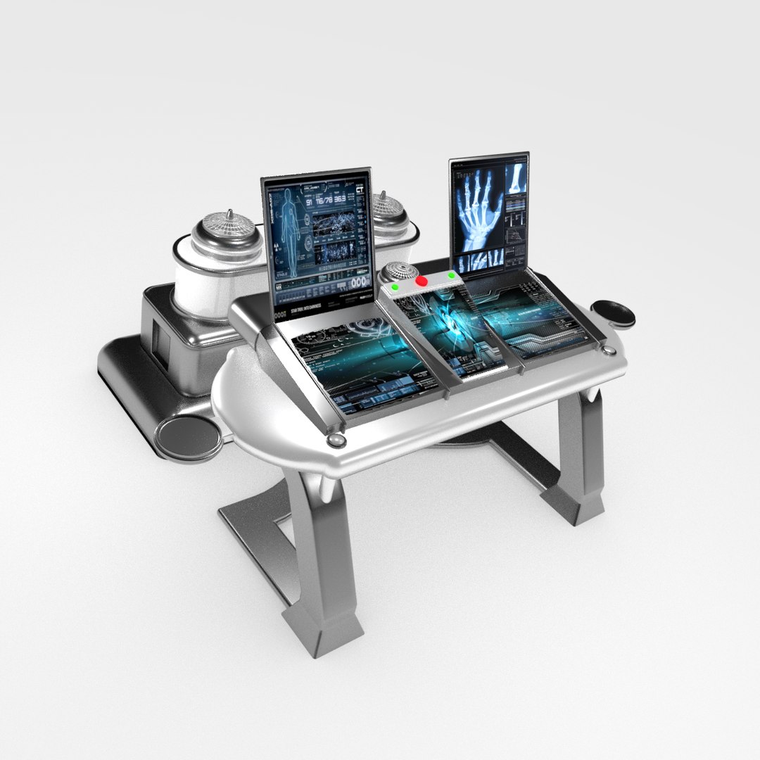 Sci-fi Computer 3D Model - TurboSquid 1610090
