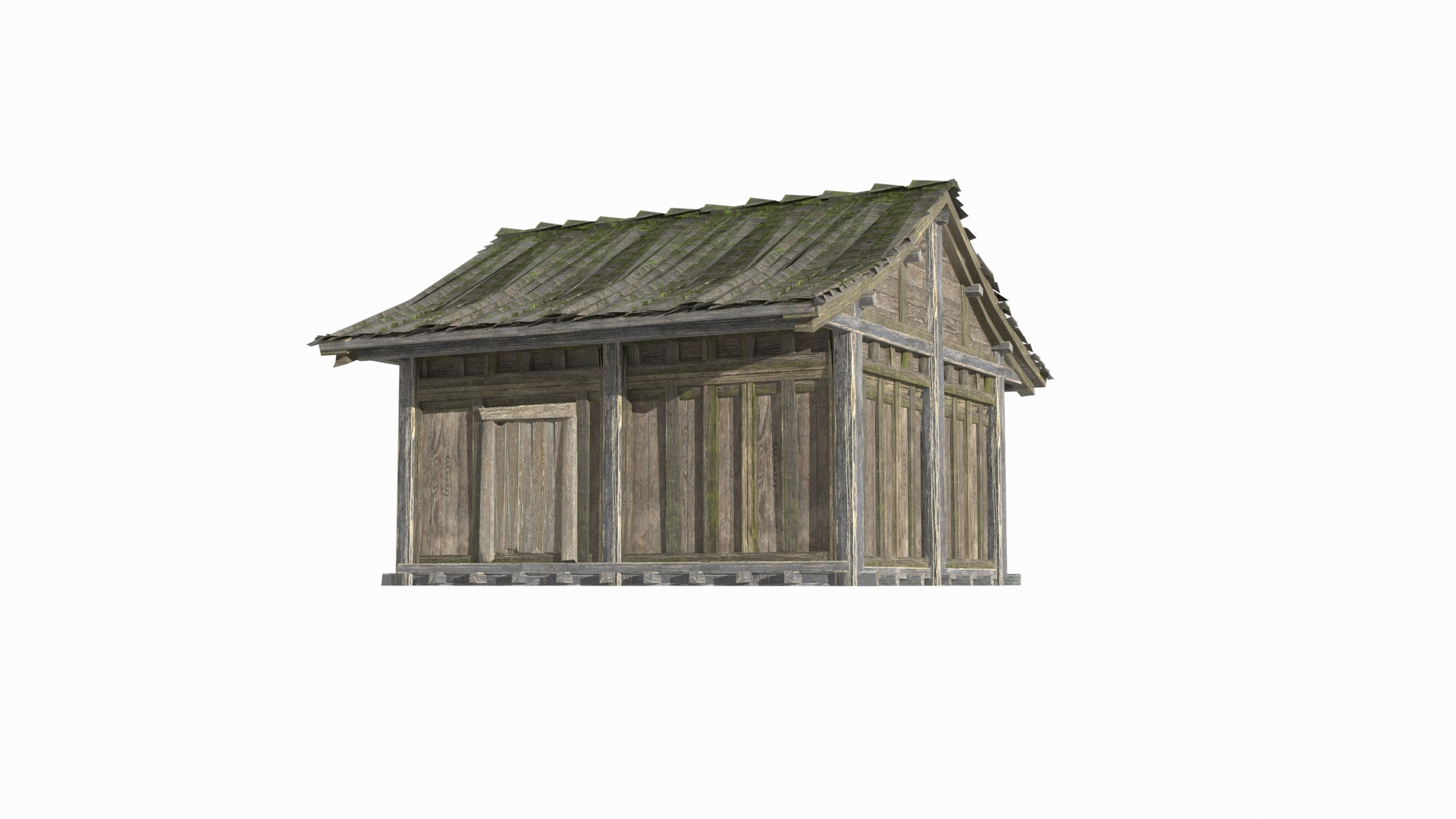 Ancient Architectural Log Cabins In Asia 3D Model - TurboSquid 2028266