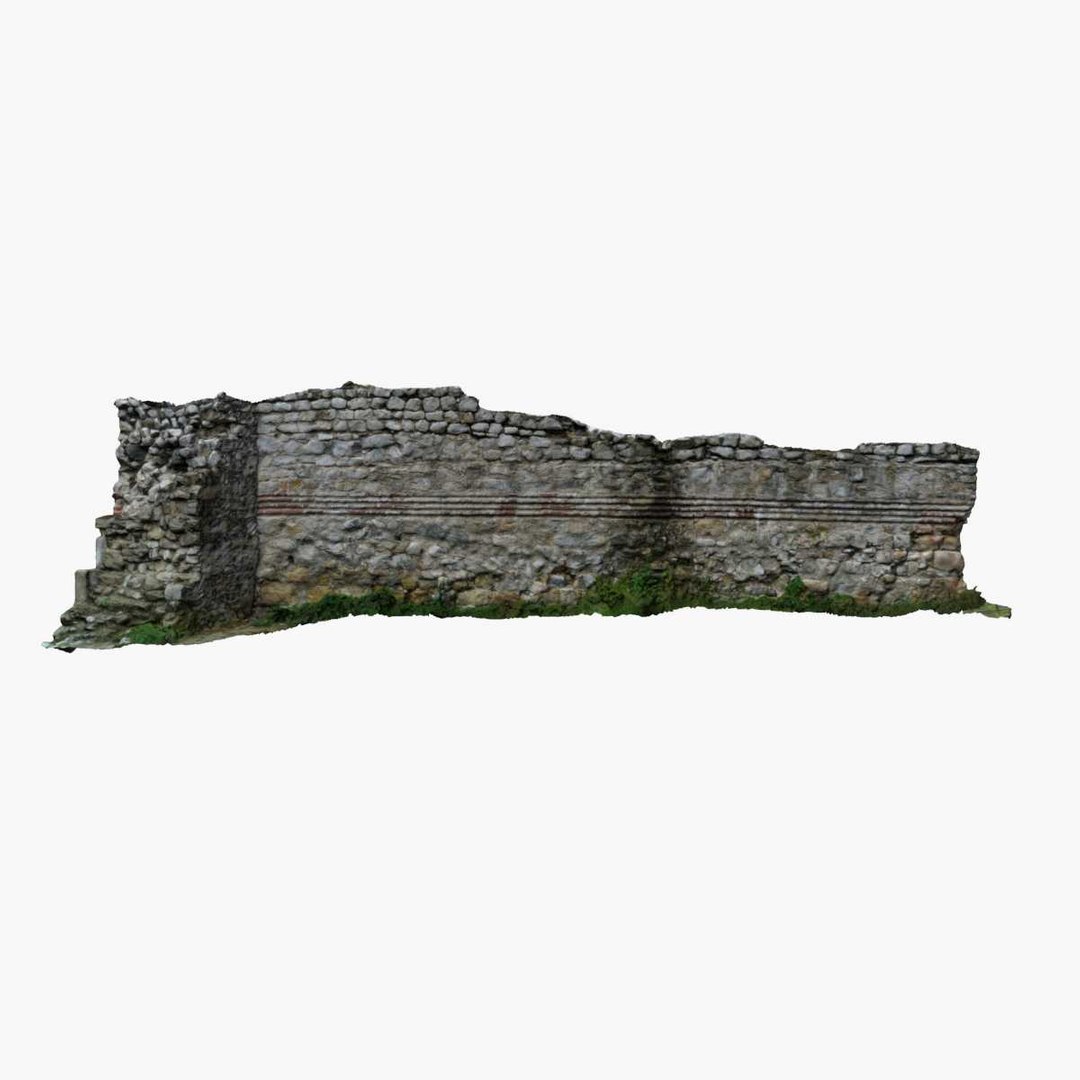 3d Model Ruins 5 - Masonry