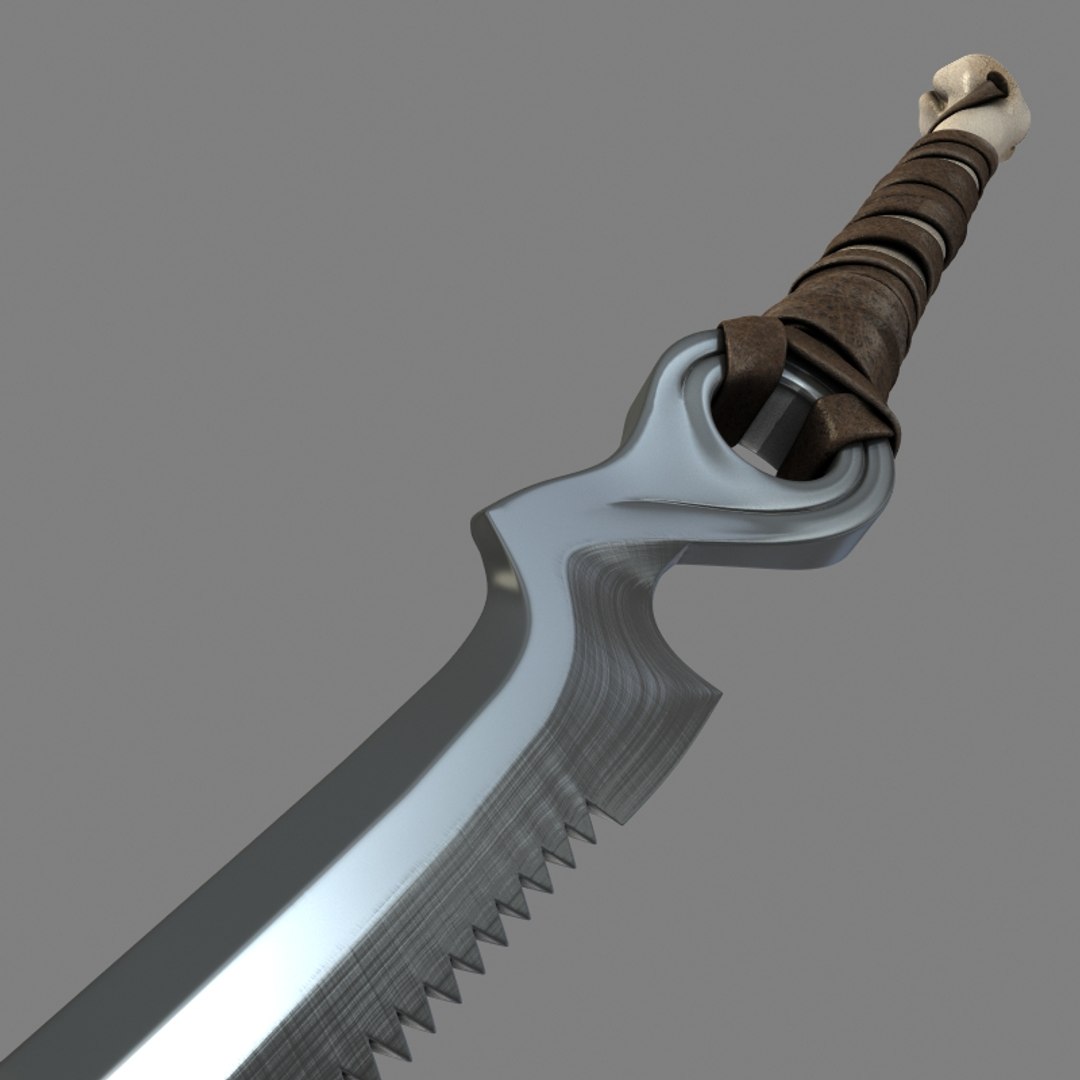 Sword Bone 3d Model
