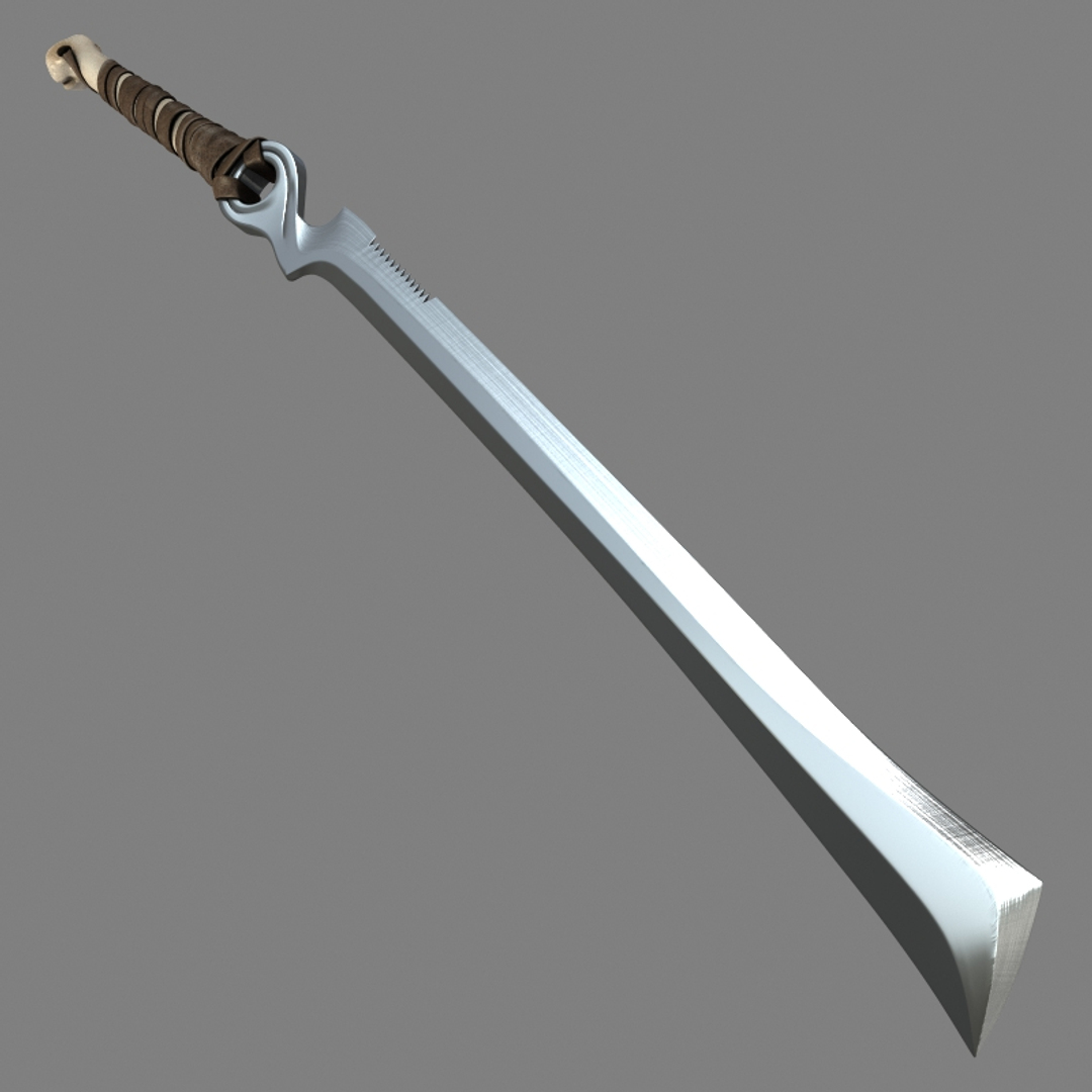 sword bone 3d model