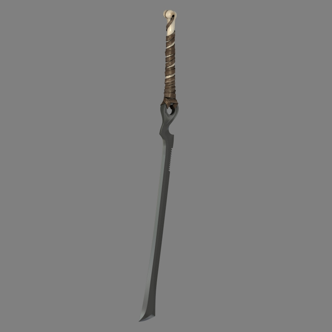 Sword Bone 3d Model